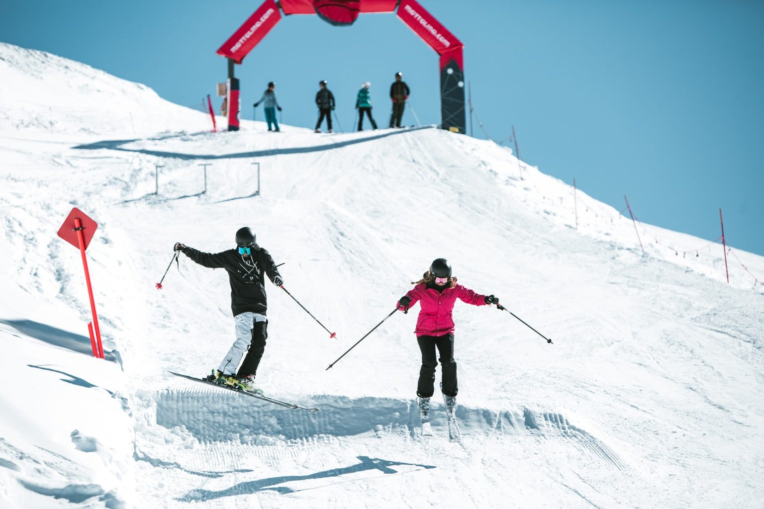 Race slopes: obstacle course in Livigno - Skipass Livigno