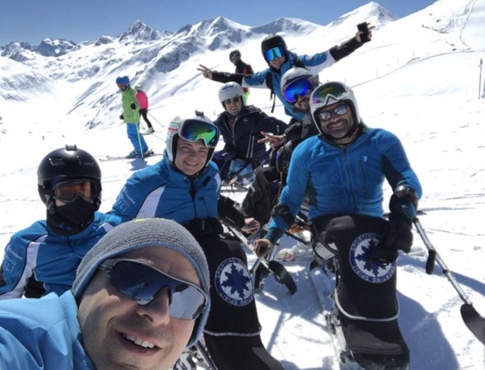 Ski sitting: Skiing for disabled people - Skipass Livigno